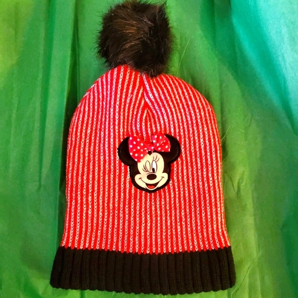Disney | Accessories | Disney Minnie Mouse Winter Hat | Poshmark